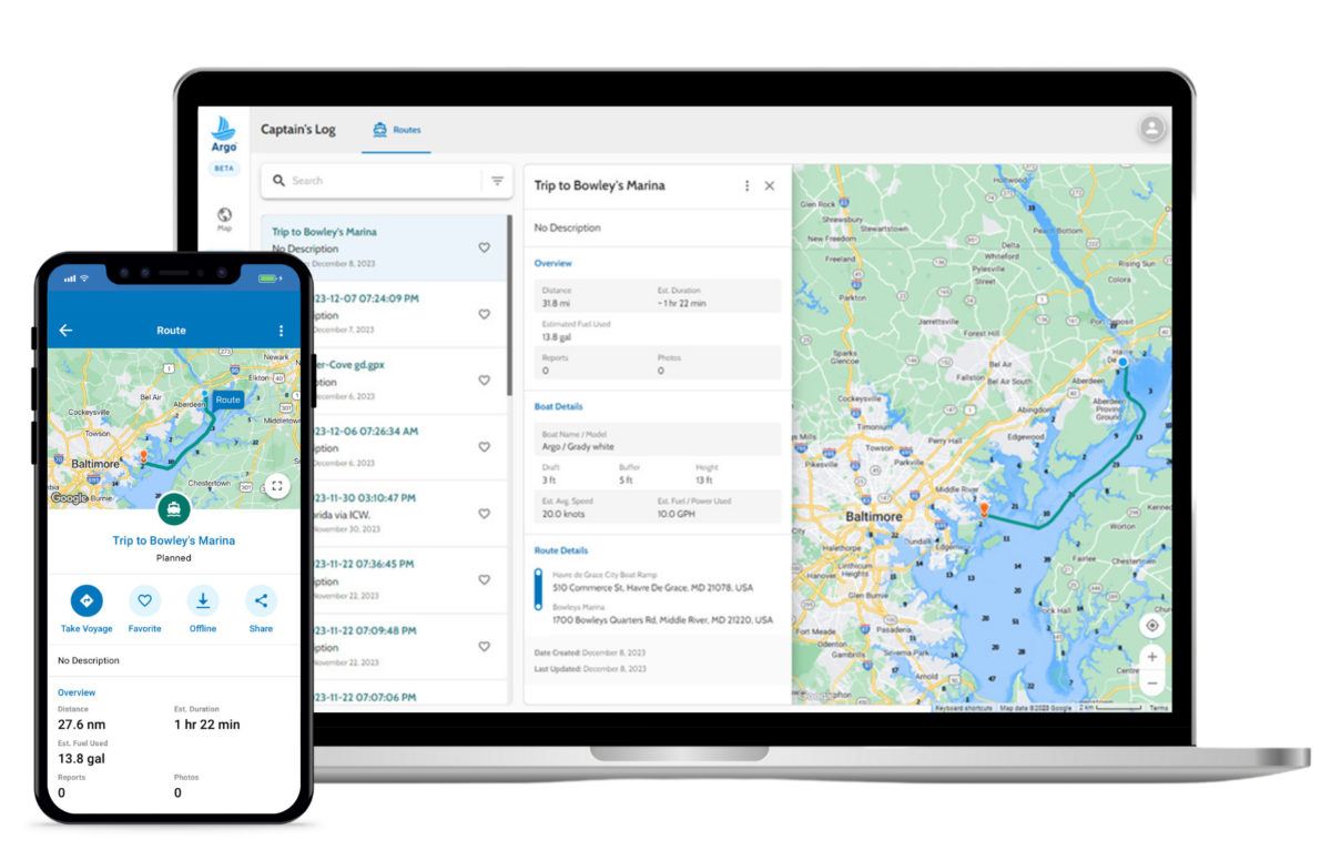 Argo Desktop Web App - Argo